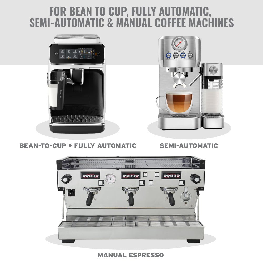 Caffenu® Cleaning Tablets & Descaler Kit- Compatible with all Coffee M ...