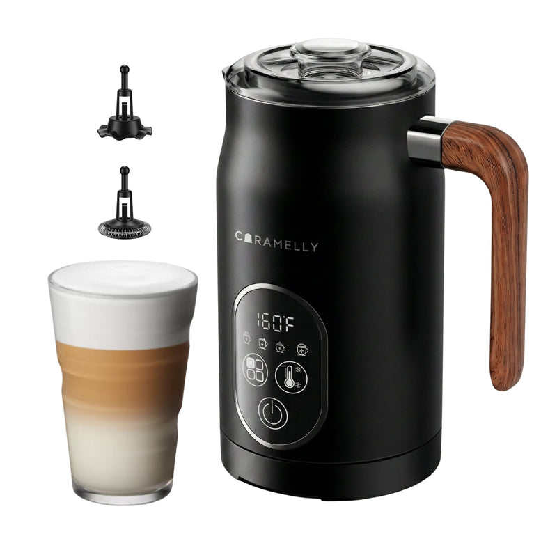 Caramelly FoamLatte Pro Milk Frother | Best Milk Frother for Coffee