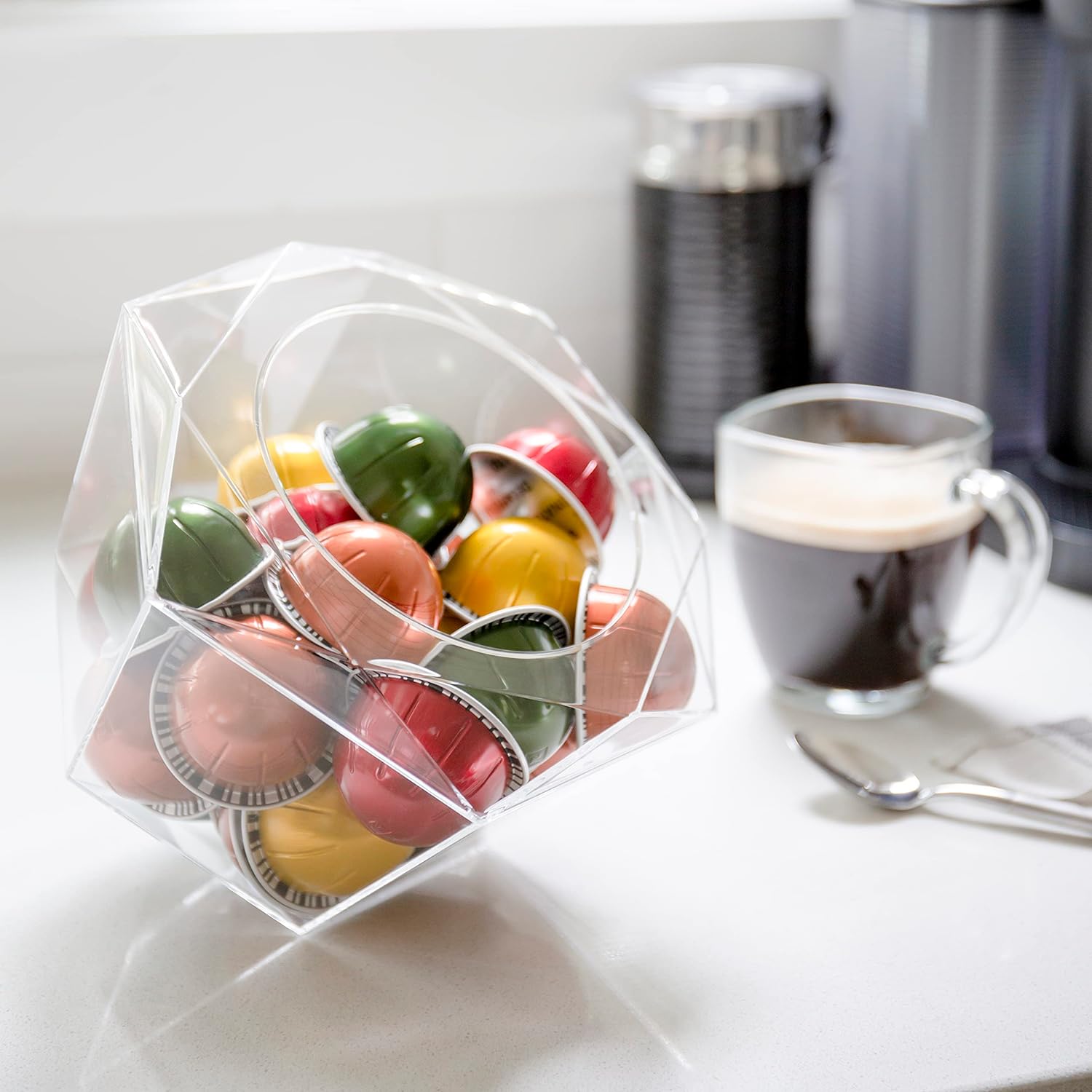 Caramelly Plexiglass - Acrylic Pods Holder for both Original & Vertuo ...